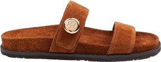 Tory Burch Femme, Chaussures, Brun, Taille: 39 EU Romy Sport Slide
