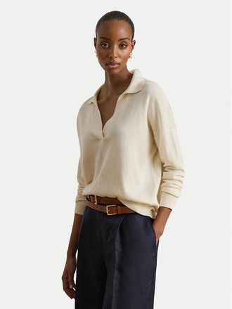 Lauren Ralph Lauren Pullover 200P14056001 Creme Regular Fit