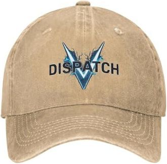 Generic Casquette pour Hommes, Badge Baseball Dispatch Game Logo Summer Y2k Cool Trucker Hat Kids Adult Tennis Skate Adult Kit Cadeau de Casquettes de Basebal