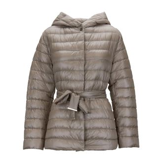 Herno Femme, Vestes, Gris, Taille: 40 FR Pi002030D 1985 Down Jacket