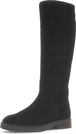 Gabor Damen Klassische Stiefel, Frauen Stiefel,Derby,Silber,rosa,grau,beige,Lack,braun,klassisch,Komfort-Mehrweite,schwarz (Micro),38.5 EU / 5.5 UK