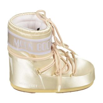 Moon Boot Icon Low Pearly Bottes - Femme - Chaussures - Jaune - Taille: 42 EU