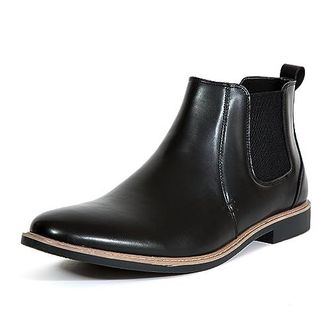 Deer Stags Mens Router Chelsea Boot, Black, 16