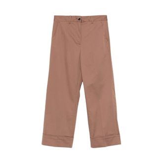 Nine In The Morning Femme, Pantalons, Brun, Taille: W30 Mina Pantalons