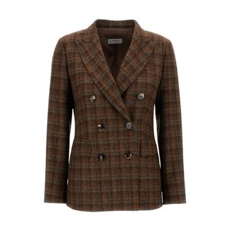 Alberto Biani Damen, Jacken, Braun, MGr&ouml;&szlig;e