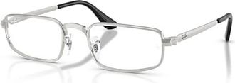 Ray-Ban Rb3927v Optics By A$ap Rocky Silber Fassung Klar Glas Polarisiert 54-21
