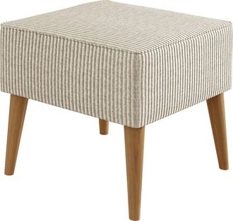 Mirjan24 Hocker Lucio Cord, Fußhocker Polsterhocker Sitzhocker, Sitzbank, Fußbank, Pouf, Farbauswahl (Poso 100)