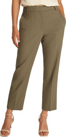 Tommy Hilfiger Damen Stoffhose Core Slim Straight Fit, Braun (Tundra Brown), 42