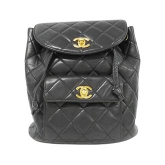 Chanel Pre-owned 04194 Rucksack - - Pre-owned - Damen - Schwarzk - ONE SIZE
