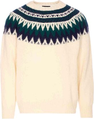 Howlin Rundhalspullover - Beige