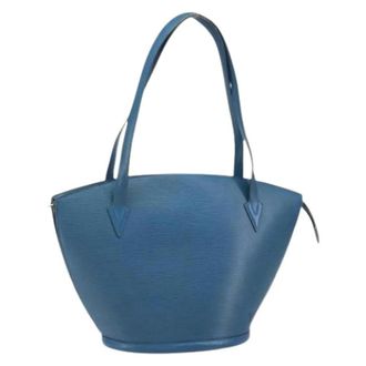 Louis Vuitton Sac &agrave; main vintage en cuir Pre-owned - Femme - Pre-owned - Bleu - Taille: ONE Size