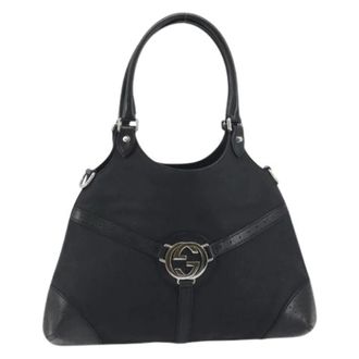 Gucci Sac bandouli&egrave;re vintage Pre-owned - Femme - Pre-owned - Noir - Taille: ONE Size