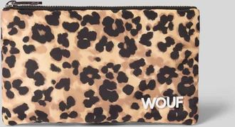 Wouf Pouch mit Allover-Animal-Print Modell Feline