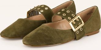 Steve Madden Mary-Jane-Ballerinas Atlantica gruen