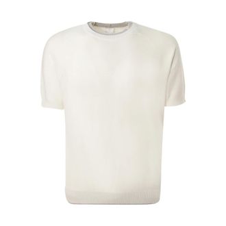 Eleventy Herren, Strickwaren, Wei&szlig;, XLGr&ouml;&szlig;e