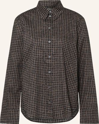 Marc O'Polo Marc Opolo Hemdbluse braun