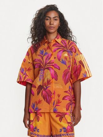 adidas Hemd FARM Premium JD6281 Orange Loose Fit