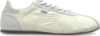 Ami Homme, Chaussures, Beige, Taille: 44 EU Logo Baskets