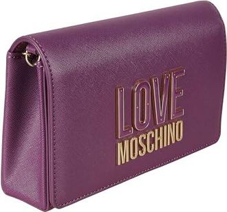 Love Moschino JC4213PP1I, BOURSA A Mano Femme, Aubergine, Taille Unique