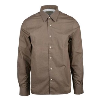 Officine G&eacute;n&eacute;rale Homme, Chemises, Brun, Taille: S Chemise Eren