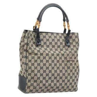 Gucci Pre-owned Vintage GG Canvas Hand Bag - - Pre-owned - Damen - Beige - ONE SIZE