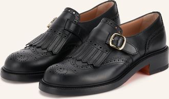 Santoni Monks Elsa schwarz
