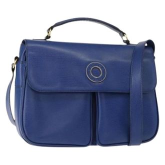 Celine Sac &agrave; main Vintage Pre-owned - Femme - Pre-owned - Bleu - Taille: ONE Size