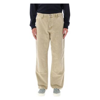 Carhartt Work in Progress Homme, Pantalons, Beige, Taille: W36 Double Knee Pant