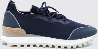 Eleventy Low-Top-Sneaker aus Wollmischung mit gezackter Sohle