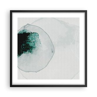Arttor Poster Schwarzrahmen Deko 50x50cm Modern Minimalistisch Abstraktion Wandposter Wanddeko Bild Wand Kunstdruck Wandbilder Dekoration Wohnzimmer Schlafzi