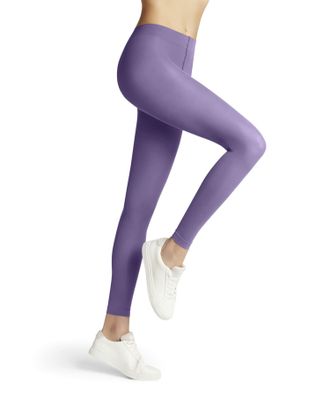 Falke Damen Leggings Pure Matt 50 DEN W LE halb-blickdicht einfarbig 1 St&uuml;ck, Lila (Lupine 6903) neu - umweltfreundlich, M