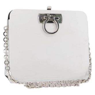 Ferragamo Pre-owned Schultertasche aus Edelstahl - - Pre-owned - Damen - Grau - ONE SIZE