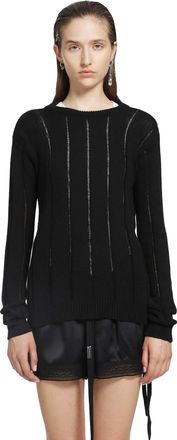 Ann Demeulemeester Nese Open Back Sweater