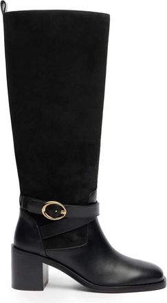 Stuart Weitzman Femme, Chaussures, Noir, Taille: 36 1/2 EU Benni Riding Boot 55