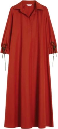 Max Mara Femme, Robes, Rouge, Taille: 38 FR Vestido Camisero
