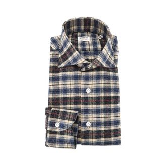 Borriello Check flannel shirt Man 39