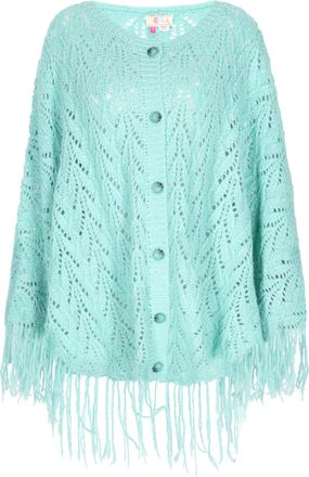 Izia Poncho Frauen T&uuml;rkis