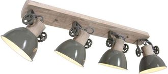Steinhauer [NEUWERTIG] Gearwood Deckenspot Strahler Deckenleuchte 4 Flammig Holz Beleuchtung B-Ware