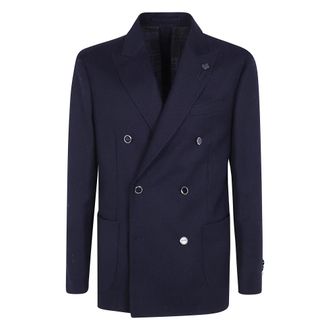 Lardini Blazers - - Jackets - Herren - Blau - 2XL