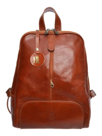 Anna Luchini Braun Rindsledertasche