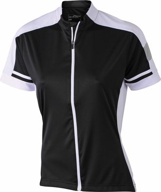 James & Nicholson Ladies Bike-T Full Zip Black,XL