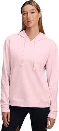 Under Armour UA Rival Terry Hoodie 0647 Prime Pink X-Small, 0647 - Prime Pink, S
