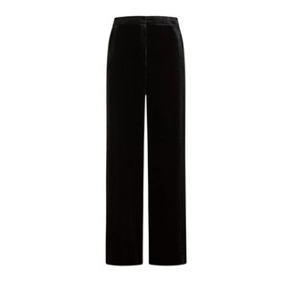 Momoni Wide Leg Hosen - - Trousers - Damen - Schwarzk - L