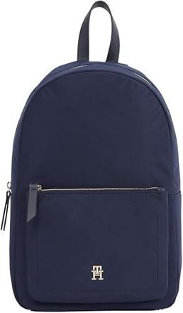 Tommy Hilfiger TH Spring AW0AW16871 Sac à dos pour femme, bleu (Space Blue), OS, Bleu (Space Blue), One Size