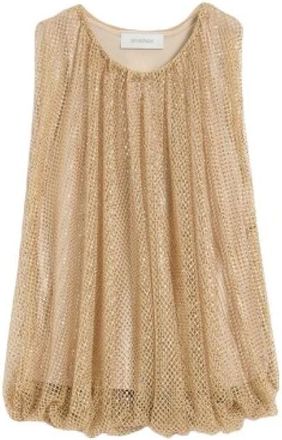 Max Mara Femme, Tops, Brun, Taille: 38 FR Top en maille avec cristaux