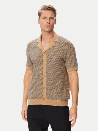 HUGO BOSS Hemd H-Lomare 50570555 Braun Regular Fit