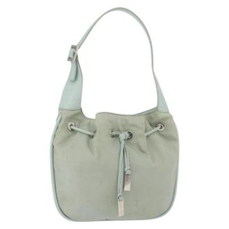 Gucci Sac Seau Vintage en Toile Pre-owned - Femme - Pre-owned - Vert - Taille: ONE Size