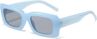 Generic Lunettes De Soleil Carr&eacute;es For Hommes, Id&eacute;ales For Les Activit&eacute;s Plein Air, Vacances Ou D&eacute;placements(Blue)