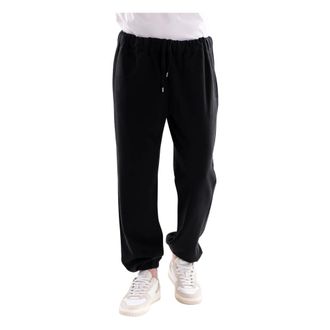 Paolo Pecora Homme, Pantalons, Noir, Taille: L Pantalon de jogging