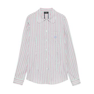 Etro Gestreiftes Baumwollhemd - - Blouses & Shirts - Damen - Mehrfarbig - XS